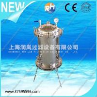 China SUS304/SUS316L Microporous Membrane Manual Positive Pressure Filter for Food Beverage for sale