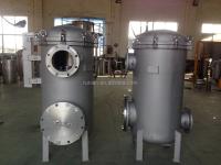 China Hydraulic Oil Filtration Machine Industrial Stainless Steel Movable Bag Filter Housing for sale