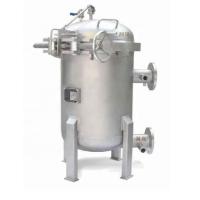 China Hydraulic Oil Filtration Machine Industrial Stainless Steel Movable Bag Filter Housing for sale