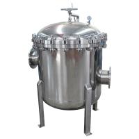 China Low Pressure Loss Bag Cartridge Filter Housing for Automatic Operation and Small Size for sale