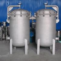 China Low Pressure Loss Bag Cartridge Filter Housing for Automatic Operation and Small Size for sale