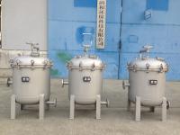 China Low Pressure Loss Bag Cartridge Filter Housing for Automatic Operation and Small Size for sale
