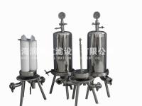 China Industrial Milk or Wine Filtration with Food Grade Cartridge Filter and Square Gasket for sale