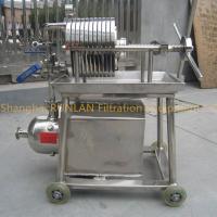 China Multiple Precision SS 304 316L Polished Stainless Steel Plate Frame Water Filter Machine for sale