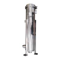 China Screw Thread or Flange Connection Bag Water Filter 0.1/0.2/0.3 Micron for Water Treatment for sale