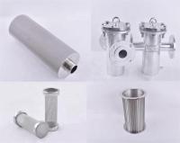 China Stainless Steel Water Impurity Treatment Pipeline Filter with Vacuum Suction for sale