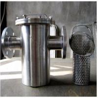 China Stainless Steel Water Impurity Treatment Pipeline Filter with Vacuum Suction for sale
