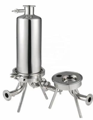 China SUS316L Stainless Steel Microporous Membrane Filter Housing for Liquid Filtration for sale