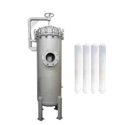 China Silicone Seal High Flow Filter Cartridge for Filter Element and 0.1 Micron Filtration for sale