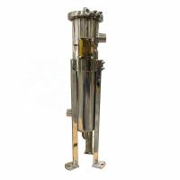 China 500L/Hour Productivity Stainless Steel Bag Filter Housing for Water Purification SUS304 for sale
