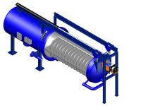 China Horizontal Pressure Leaf Filter for Edible Oil and Beverage Industry Top- Filtration for sale