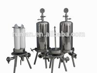 China Stainless Steel Pre Water Filtration System 304 316 SS 10 20 inch Single Cartridge Filter Housing for sale
