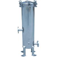 China Stainless Steel Pre Water Filtration System 304 316 SS 10 20 inch Single Cartridge Filter Housing for sale