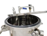 China O-type Seal Ring Stainless Steel 304 316l Multi Bag Filter Housing for Water Treatment for sale