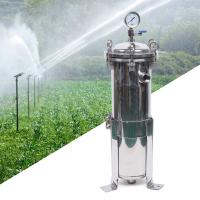 China O-type Seal Ring Stainless Steel 304 316l Multi Bag Filter Housing for Water Treatment for sale
