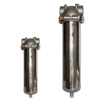 China 62KG High Pressure Single Cartridge Filter Housing Home Perfect Solution for sale