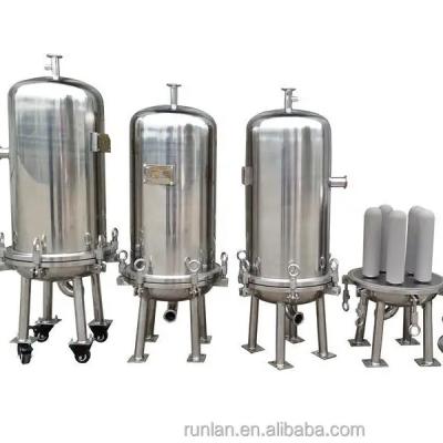 China Infused Cartridge Filter Housing for Enhanced Water at Dining Establishments 62KG for sale