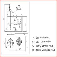 China Palm Oil Bleaching Earth Filtration Pressure Vertical Leaf Filter Weight KG 50 for sale
