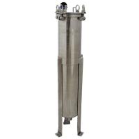 China Stainless Steel Bag Filter Housing for Water Purification in Manufacturing Plant for sale