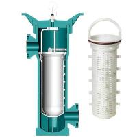China 60KG Weight PP Bag Filter Housing By Injection for Food Beverage Filtration Equipment for sale