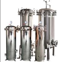 China Industrial Machinery Stainless Steel Bag Filter Housing for Optimal Water Treatment for sale