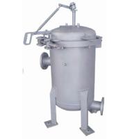 China Food Beverage Stainless Steel 304/316L Cartridge Bag Filter Housing For Liquid/Water/Oil/Dust Weight KG 25 for sale