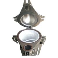 China 62KG Weight Top Inlet Bag Filter Housing for Industrial Filtration Needs for sale