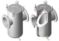 China Food Beverage Separation Made with Customizable Stainless Steel Basket Filter Equipment for sale