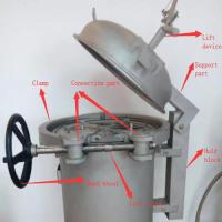 China Home Quick Open Multi Bag Filter Vessel Weight KG 62 Space-Saving Design for sale