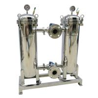 China 10 Inch Bag Filter Housing for Irrigation Filtration Manufactured by SUS304/SUS316L for sale