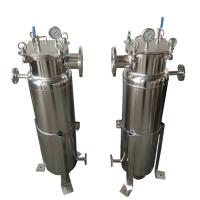 China 62KG Stainless Steel Jacket Water Bag Filter Housing for Farms for sale