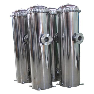 China Precision Cartridge Water Filter Housing for Food Beverage Stainless Steel 304/316L for sale