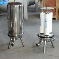China Food Beverage Cartridge Filter Housing with Environmentally Conscious Modifier 62KG Weight for sale