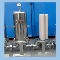 China Food Beverage Cartridge Filter Housing with Environmentally Conscious Modifier 62KG Weight for sale