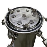 China Garment Shops 304 Stainless Steel 9 Cartridge Filter Housing with 62 KG Weight for sale