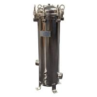 China 62KG 304 Stainless Steel 4 Cartridge Filter Housing Suitable for Food Beverage for sale