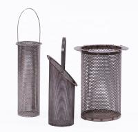 China Stainless Steel Filter Bag for Food Industry Thread Size 7-1/16