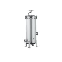 China Restaurant Sediment Filtration Solution 62KG Weight Big Blue Cartridge Filter Housing for sale