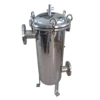 China Restaurant Sediment Filtration Solution 62KG Weight Big Blue Cartridge Filter Housing for sale