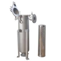 China Restaurant Sediment Filtration Solution 62KG Weight Big Blue Cartridge Filter Housing for sale