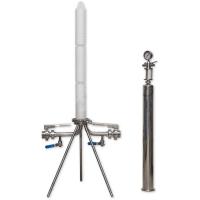 China Stainless Steel 304/316 Micro-filter Housing for Heavy-Duty Liquid Filtration Needs for sale