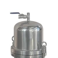 China Stainless Steel Multi Cartridge Filter Housing for Food Beverage Production Equipment for sale