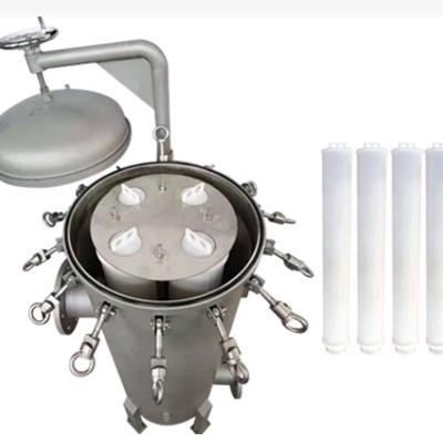 China 62KG Home Sanitary Single Cartridge Filter Housing for Food and Beverage Applications for sale