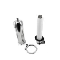 China Water Purification 304 Stainless Steel Single Core Pre Coarse Filter for Liquid Media for sale