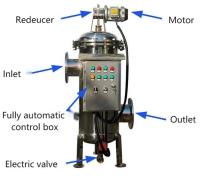 China Self-Cleaning Filter for Challenging Industrial Environments Weight KG 62 Food Shop for sale