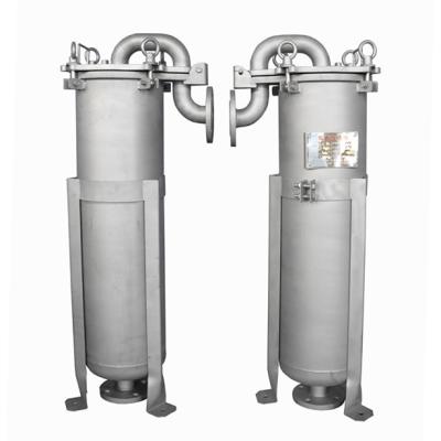 China 62KG Weight Stainless Steel Bag Filter Housing for Beer in Energy Mining Industry for sale
