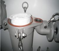 China 62KG Weight Stainless Steel Bag Filter Housing for Beer in Energy Mining Industry for sale