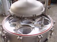 China 62KG Weight Stainless Steel Bag Filter Housing for Beer in Energy Mining Industry for sale