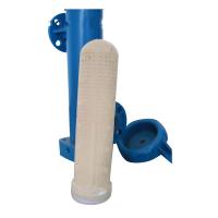 China Food and Beverage Applications Sanitary Polypropylene Bag Filter Housing 60KG Weight for sale