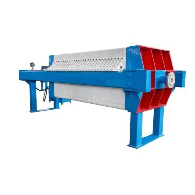 China Industrial Polypropylene PP Plate and Frame Manual Filter Press with 0.5-0.8Mpa Pressure for sale